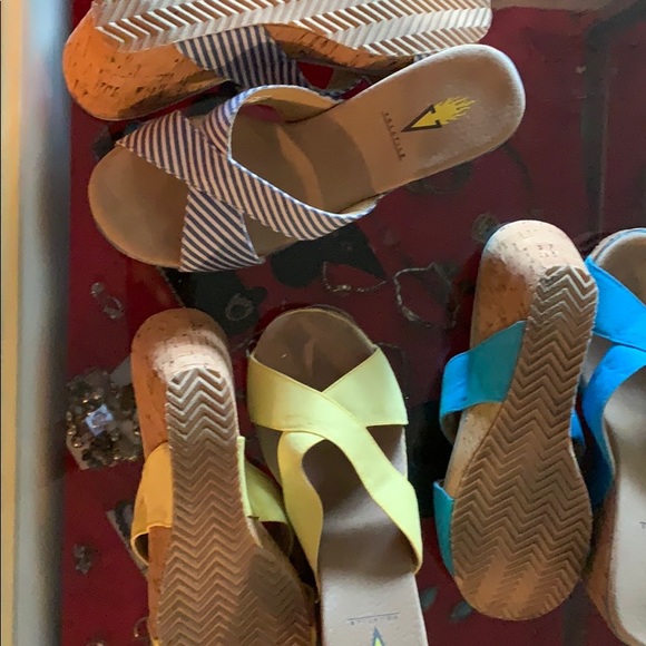 Volatile | Shoes | Volatile Wedge Heel Sandal | Poshmark
